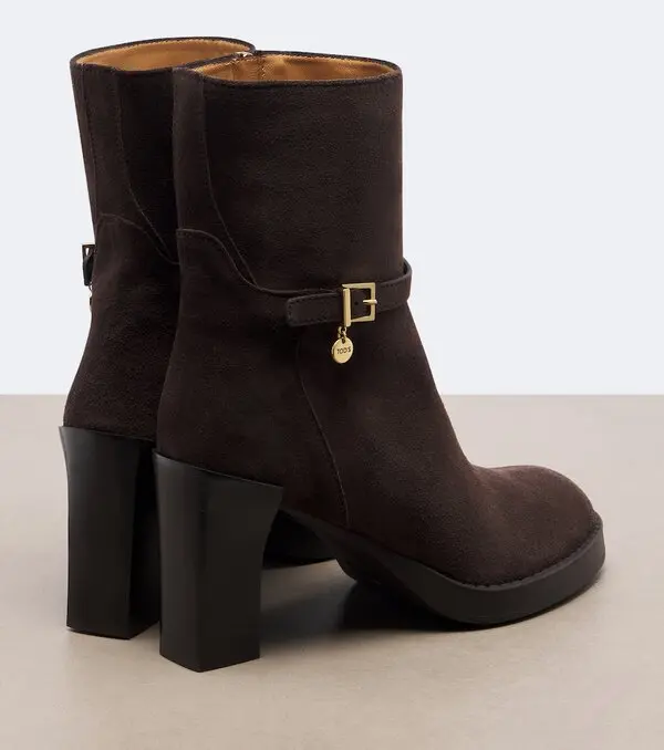 TOD'S Suede Ankle Boots
