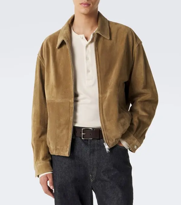 ARMA Maddox Suede Blouson Jacket