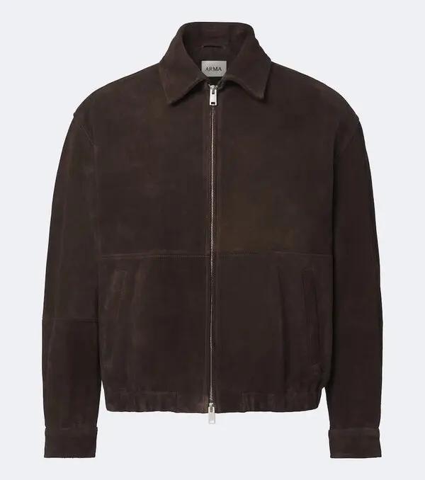 ARMA Maddox Suede Blouson Jacket
