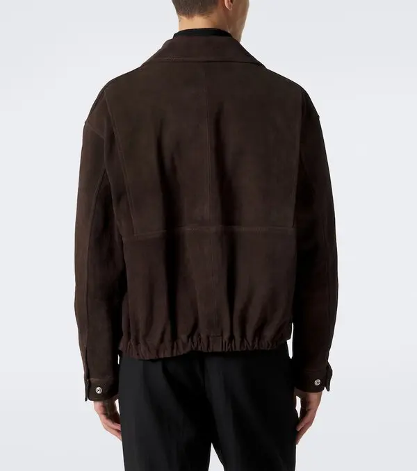 ARMA Maddox Suede Blouson Jacket