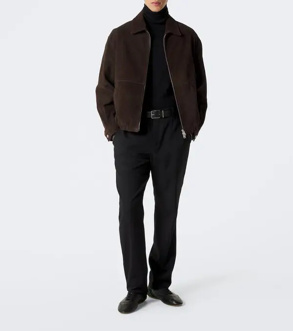 ARMA Maddox Suede Blouson Jacket