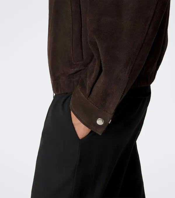 ARMA Maddox Suede Blouson Jacket