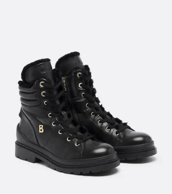Bogner St Moritz S 14 B Leather Lace-up Boots