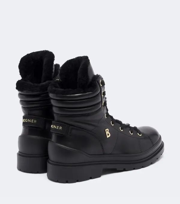 Bogner St Moritz S 14 B Leather Lace-up Boots