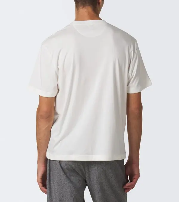 Eleventy Cotton-blend Jersey T-shirt