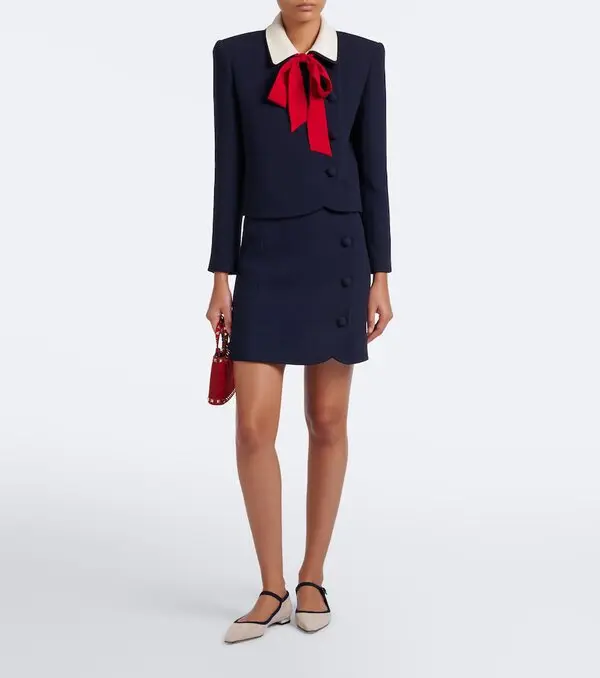 Manolo Blahnik Suede Ballet Flats