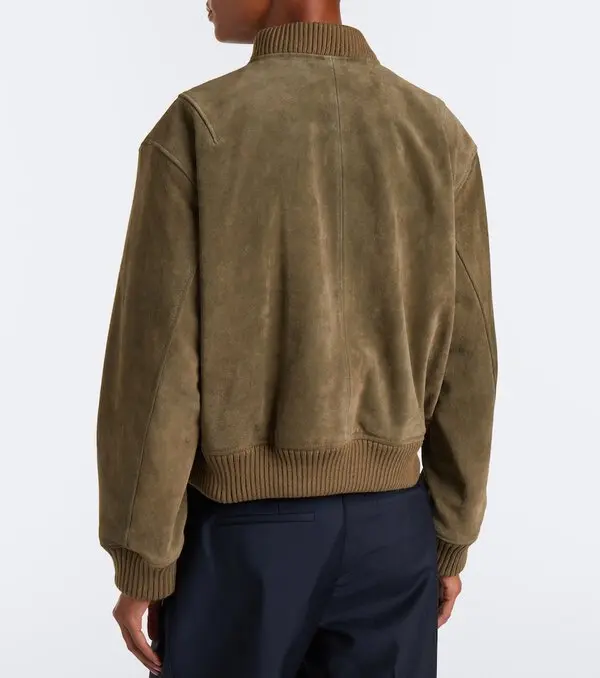 ARMA Elysia Suede Bomber Jacket