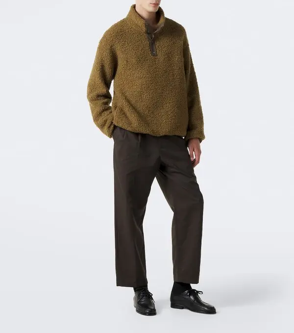 THE ROW Nino Leather Derby Shoes