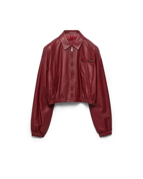 Prada Nappa Leather Jacket