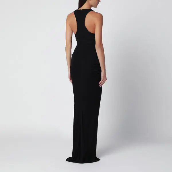 Christopher Esber Vivenda Draped Maxi Dress In Viscose
