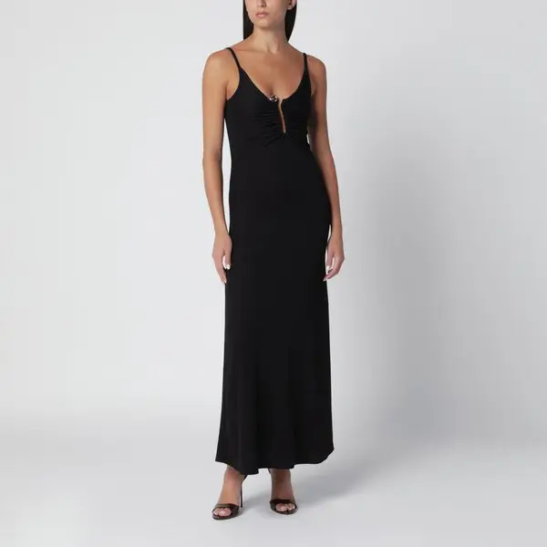 Christopher Esber Ribbed Stretch Jersey Maxi Dress