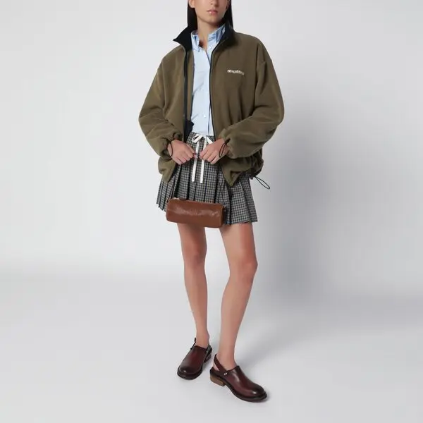 Miu Miu Rovere Pouch In Nappa Leather