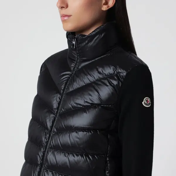 Moncler Padded Zip-up Jacket In Polyester