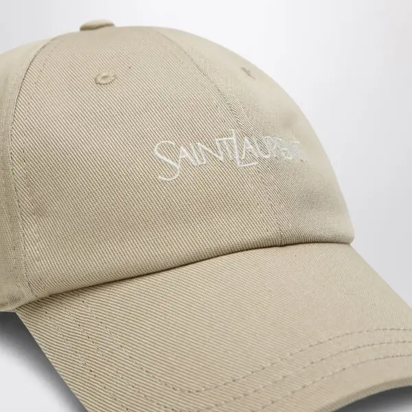 Saint Laurent Cotton Gabardine Baseball Cap