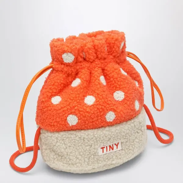 TINY COTTONS Mushroom-shaped Bucket Hat With Drawstring