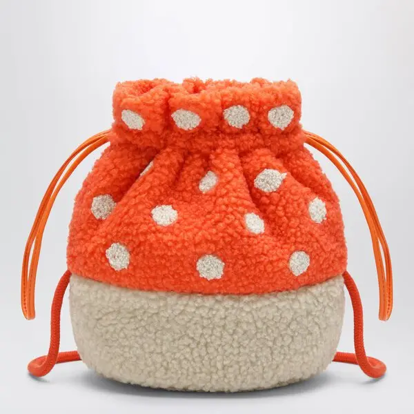 TINY COTTONS Mushroom-shaped Bucket Hat With Drawstring