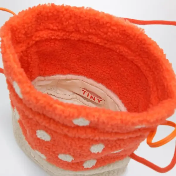 TINY COTTONS Mushroom-shaped Bucket Hat With Drawstring