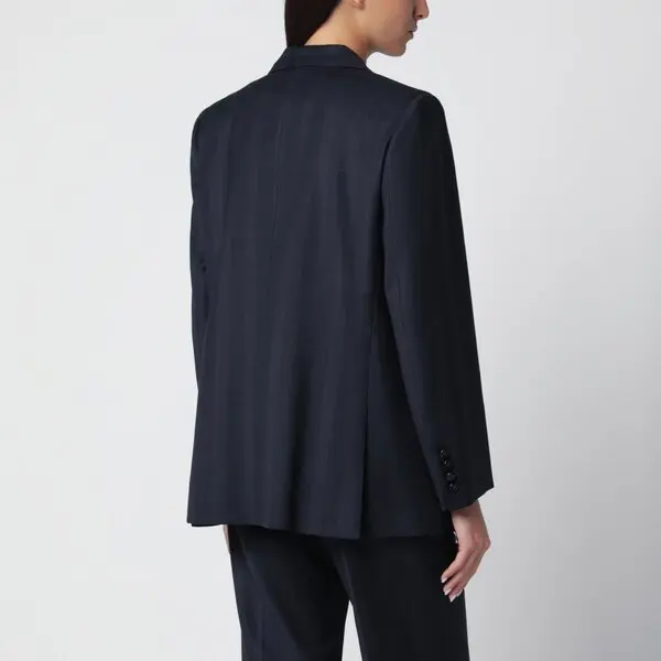 BLAZÉ MILANO Double-breasted Prince Of Wales Wool Jacket
