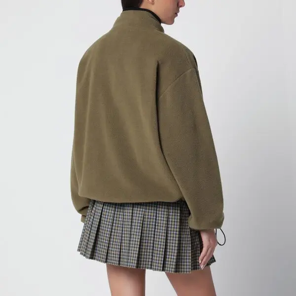 Miu Miu Military Fleece Sweatshirt