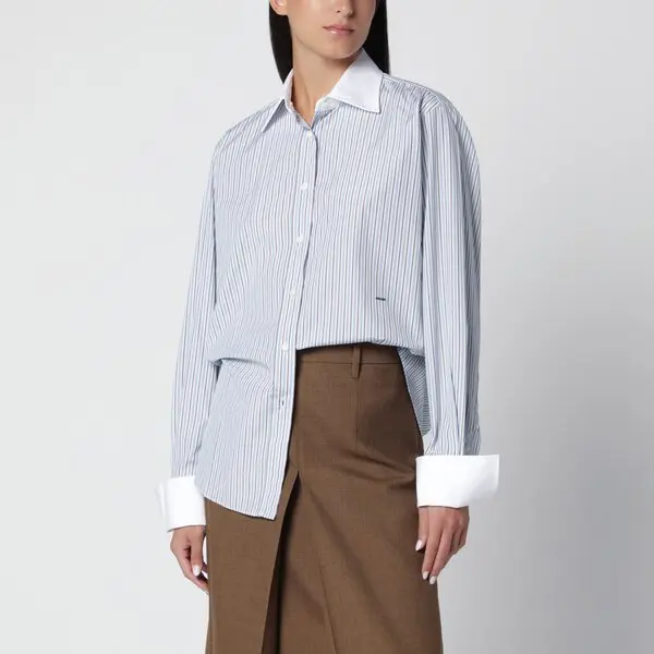 Prada Cotton Striped Shirt