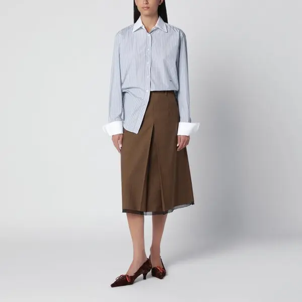 Prada Cotton Striped Shirt