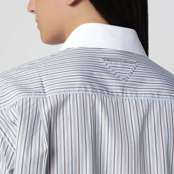 Prada Cotton Striped Shirt