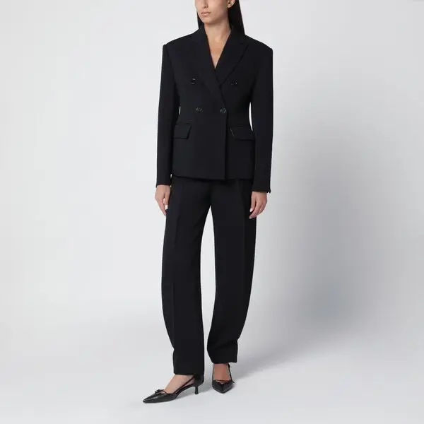 THE FRANKIE SHOP Doyer Pleated Wide Leg Trousers