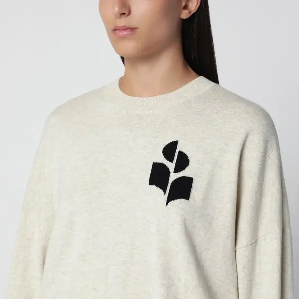 Isabel Marant Étoile Marisans Light Cotton And Wool Sweater