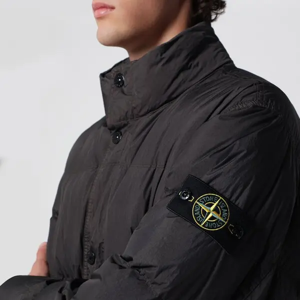 Stone Island Quilted Polyamide Jacket - Grey