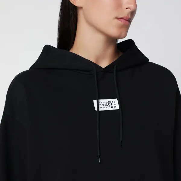 MAISON MARGIELA Hoodie With Patch Numeric Logo