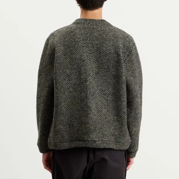 Universal Works Raven Fleece Advance Cardigan