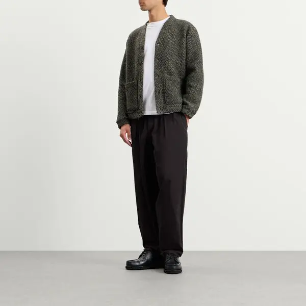 Universal Works Raven Fleece Advance Cardigan