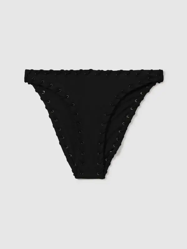 Good American Whip Stitch Bikini Bottoms