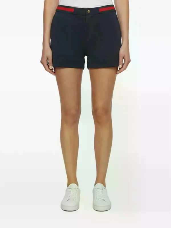 Gucci Web-stripe Knit Shorts