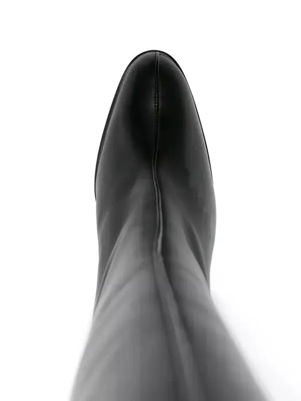 THE ROW 105mm Leather Knee Boots