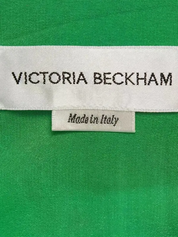 Victoria Beckham Ruffled Long-sleeve Blouse