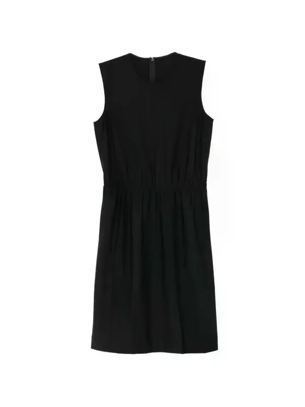 JNBY Sleeveless Round-neck Mini Dress - Black
