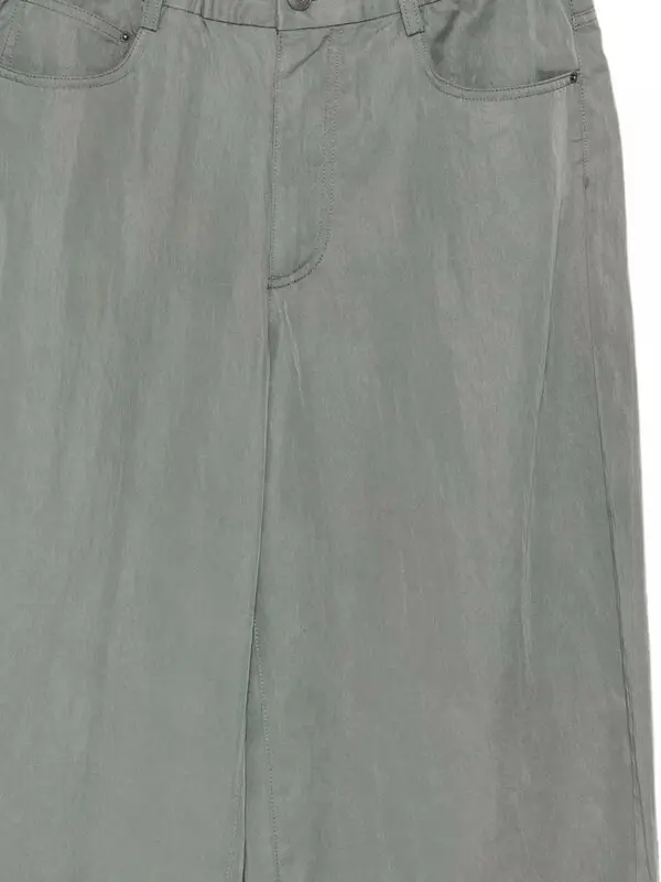CROQUIS Curved-leg Trousers