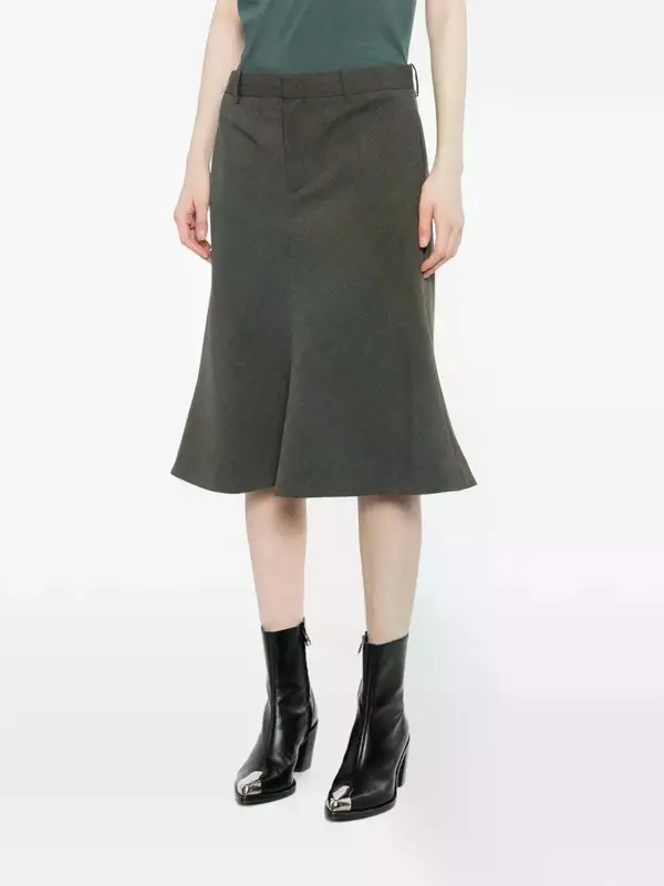 JNBY Flared Midi Skirt