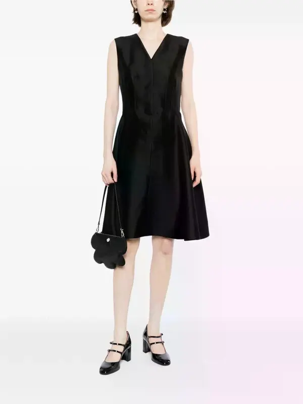 JNBY Sleeveless V-neck Midi Dress