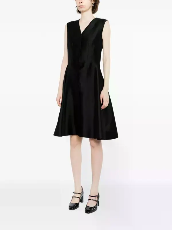 JNBY Sleeveless V-neck Midi Dress