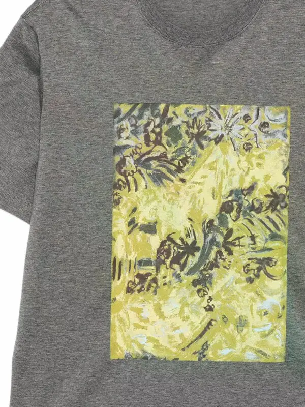 JNBY Flocked Graphic T-shirt