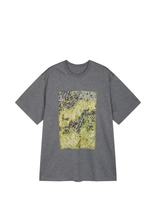 JNBY Flocked Graphic T-shirt - Grey