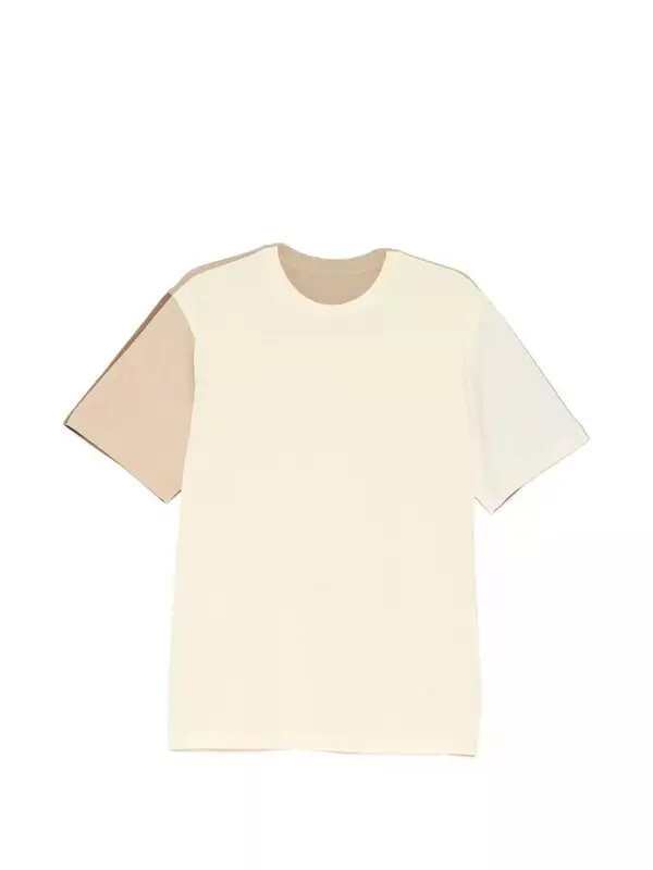 JNBY Color-block Short-sleeves T-shirt - Yellow