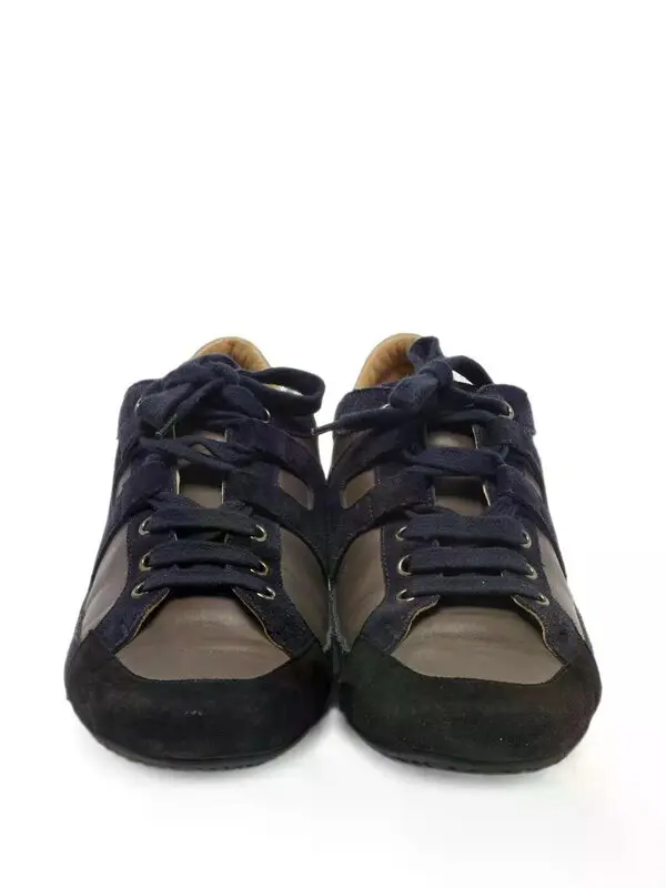 Hermès Tie Break Panelled Sneakers
