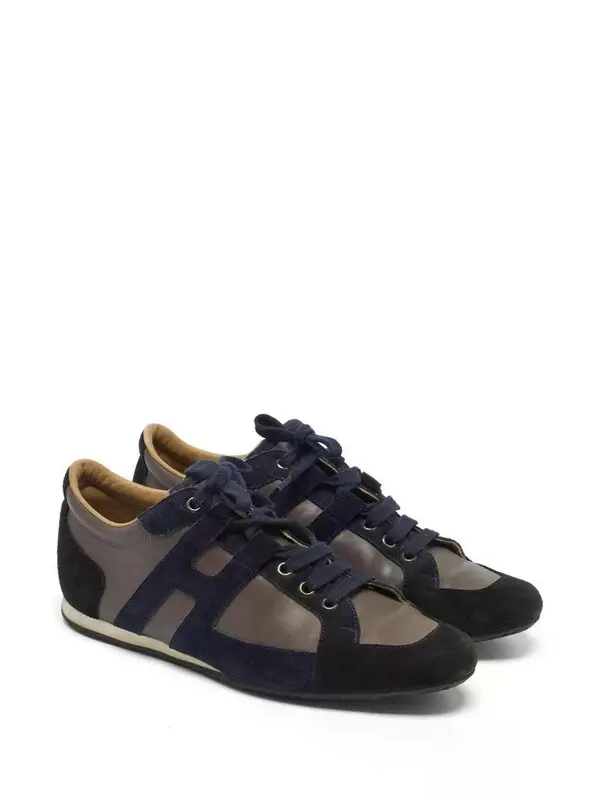 Hermès Tie Break Panelled Sneakers