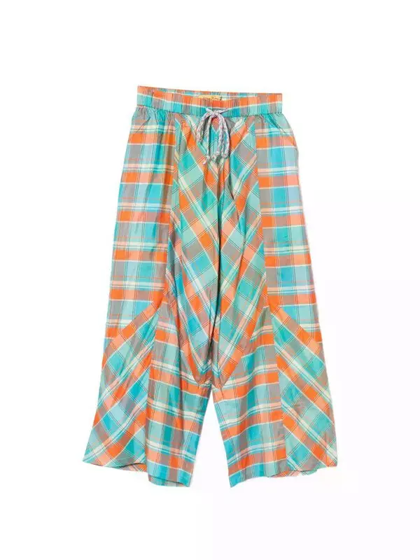 PENULTIMATE Checked Trousers - Blue