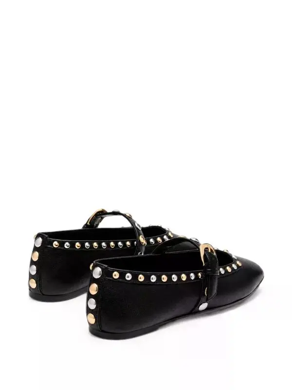 STUART WEITZMAN Perry Studded Ballet Flats