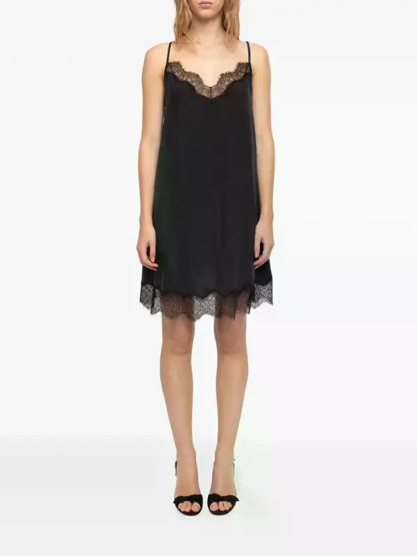 Zadig&Voltaire Respas Silk Dress - Black
