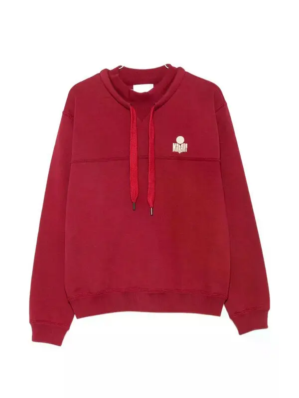 MARANT Logo-print Drawstring Hoodie
